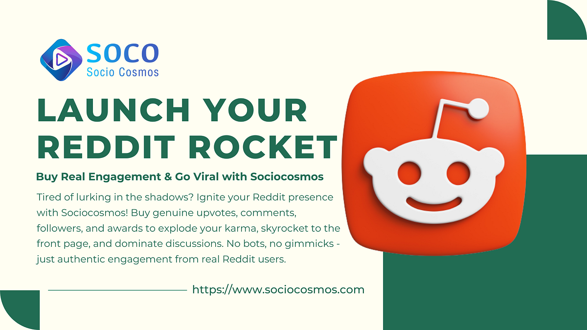 Launch Your Reddit Rocket: Buy Real Engagement & Go Viral with ...