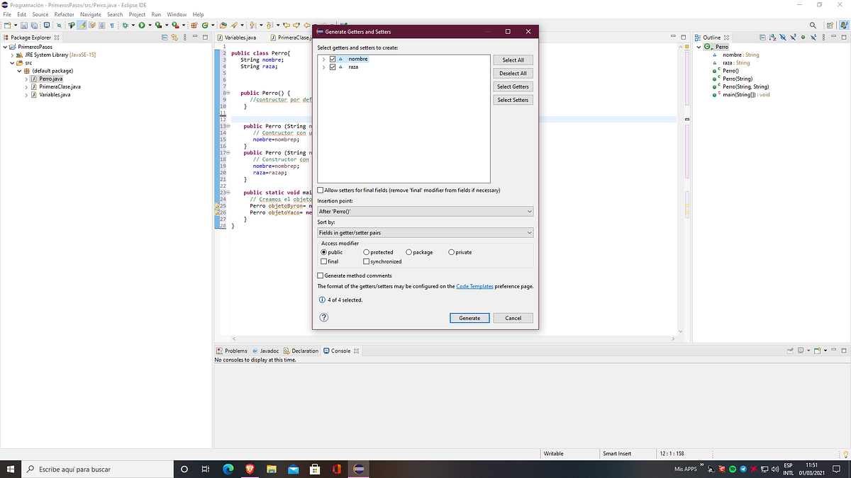 Java.Introducción II.. Clases. | by Ismael Royano Gómez | Enredando con ...