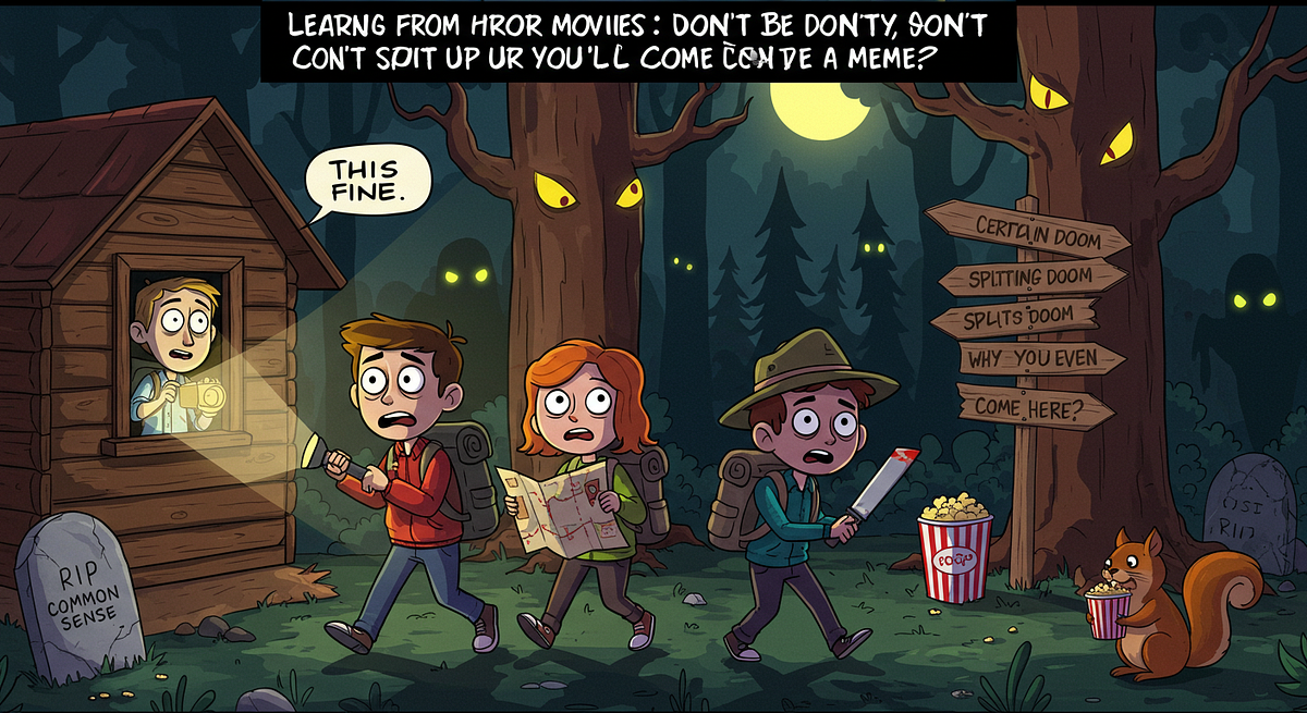 Learning from Horror Movies: Don’t Be Nosy, Don’t Split Up, or You’ll ...