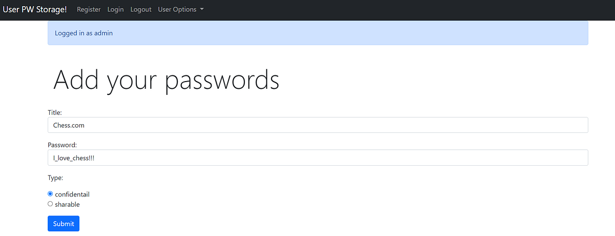 Build a Password Storage App. In this part we will create a whole… | by ...