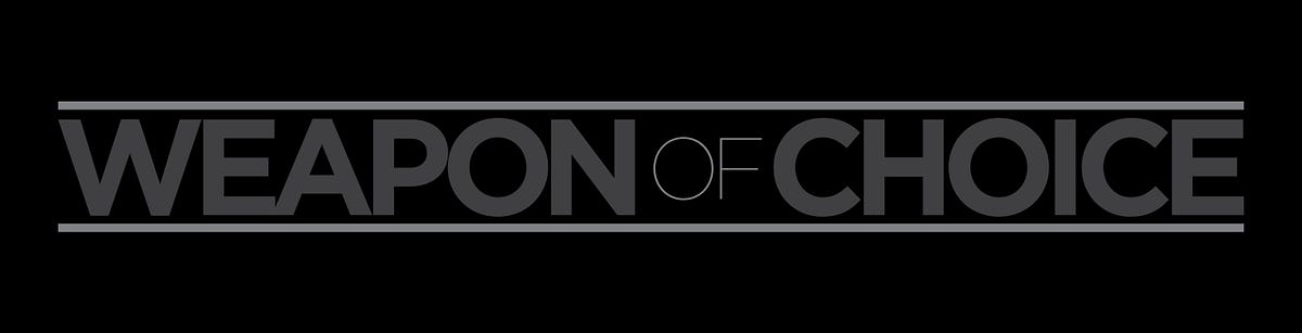 Weapon Of Choice. Photography by Rich Johnson Written by… | by Richard ...