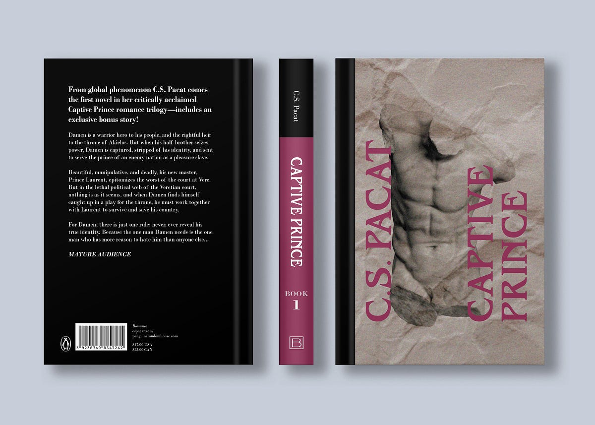 Redesigning the Captive Prince Trilogy Covers | by Kate Chambers | Medium