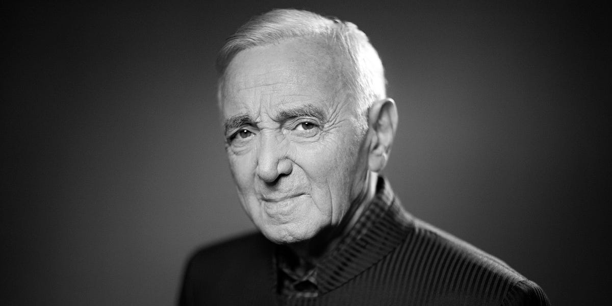 Charles Aznavour, l’immortale. (Questo pezzo è uscito su melty.it) | by ...