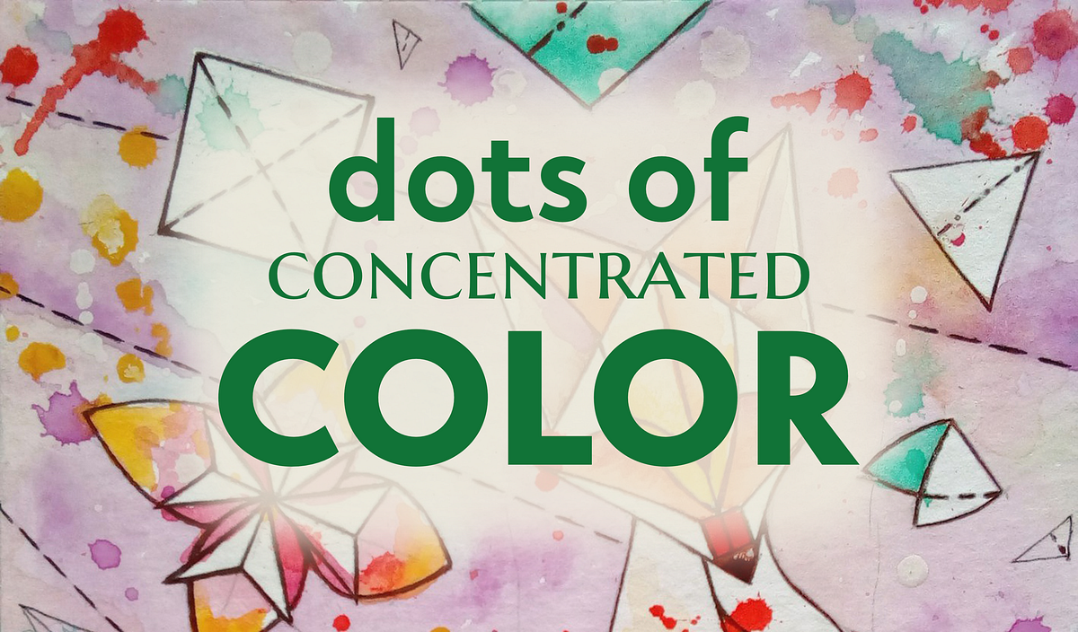 Dots of Concentrated Color. Does anybody else remember “paint with ...