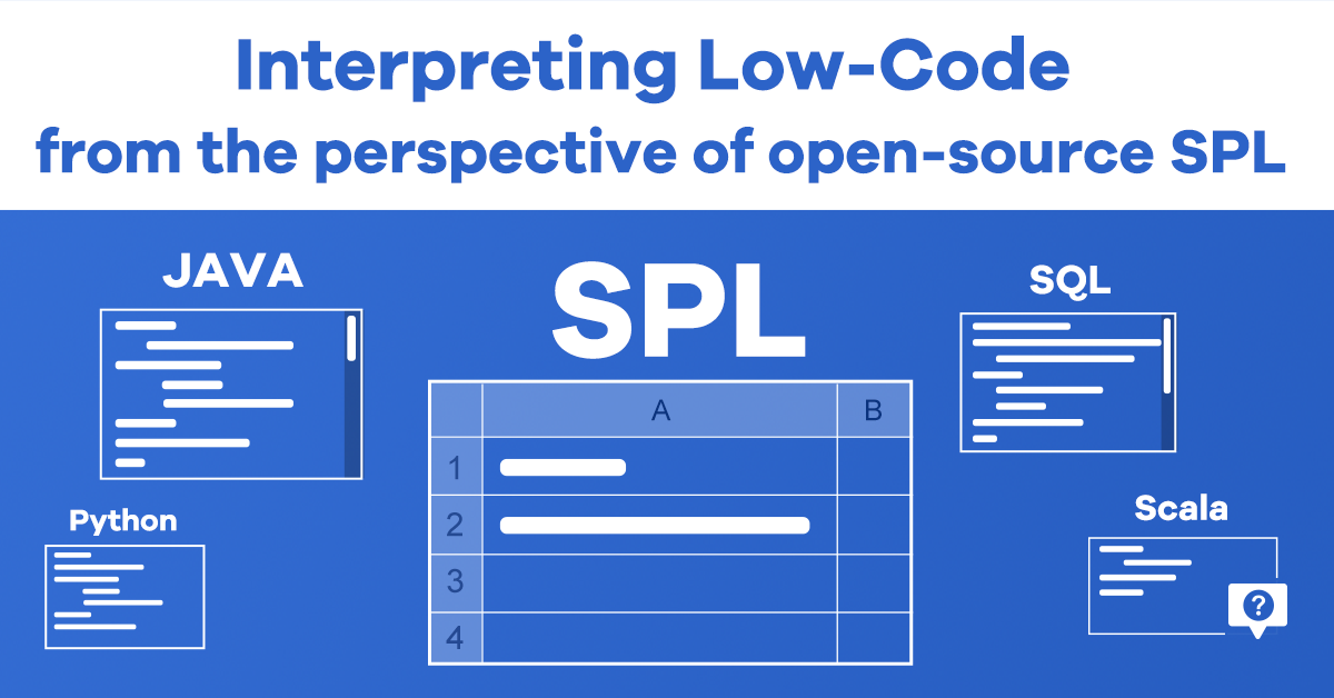 Interpreting Low Code From The Perspective Of Open Source Spl By Esproc Spl Medium