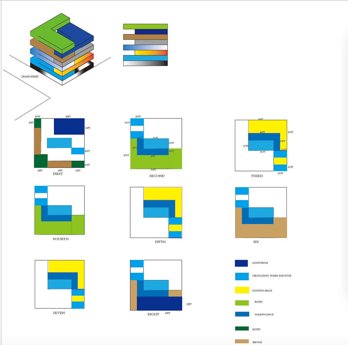 THE ARRANGEMENT OF THE NEW SITE. EACH FLOOR IS A ‘L’ SHAPE | by Ming ...