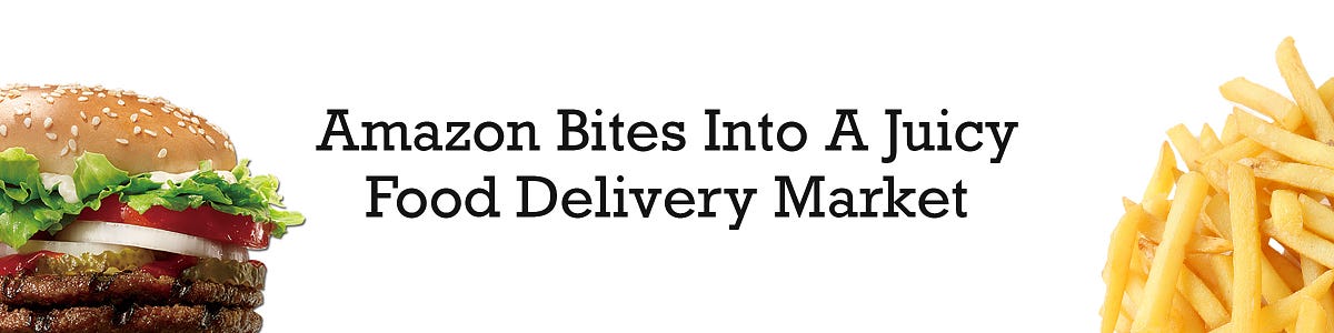 Amazon Bites Into A Juicy Food Delivery Market | by Bringoz - Complex ...