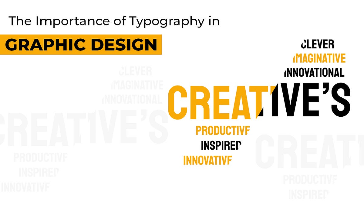 The Importance of Typography in Graphic Design | by Flyerdigi | Medium