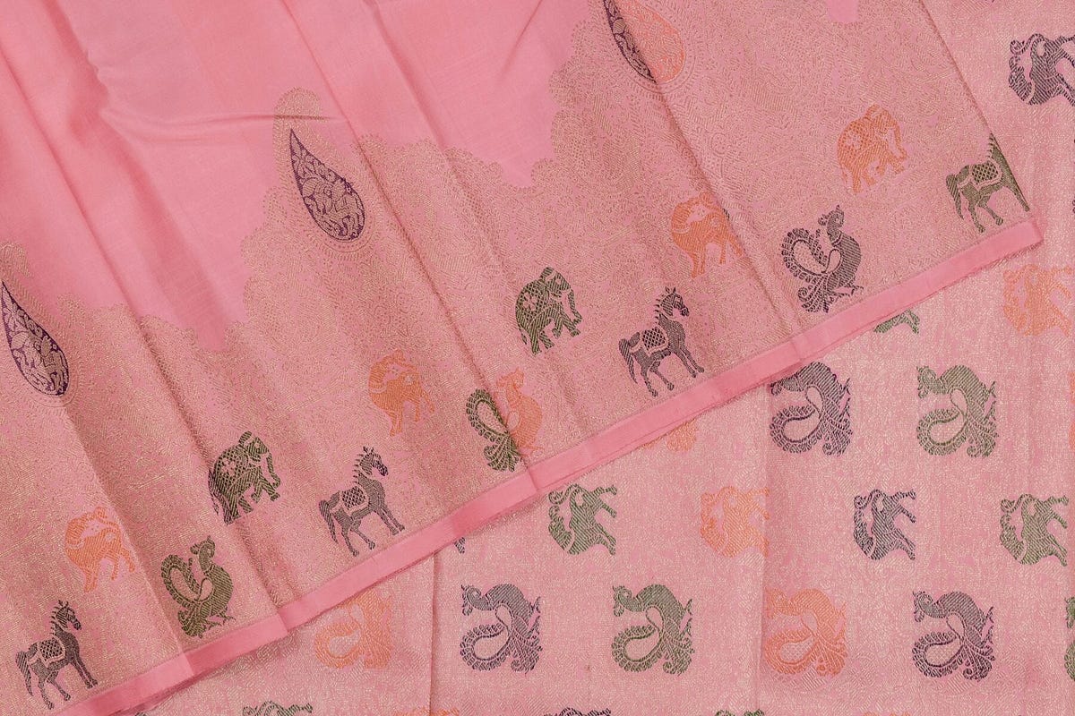 Kanjivaram silk saree - Parisera.com - Medium