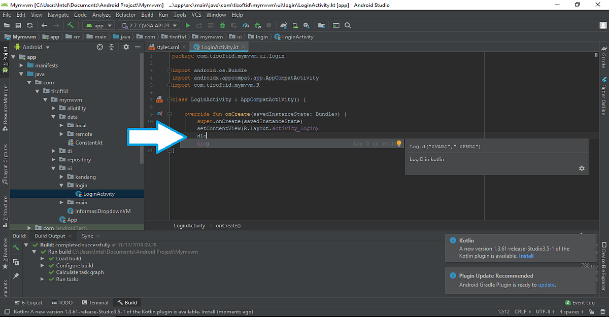 Live Template Android Studio. Percepat penulisan code di android… | by ...