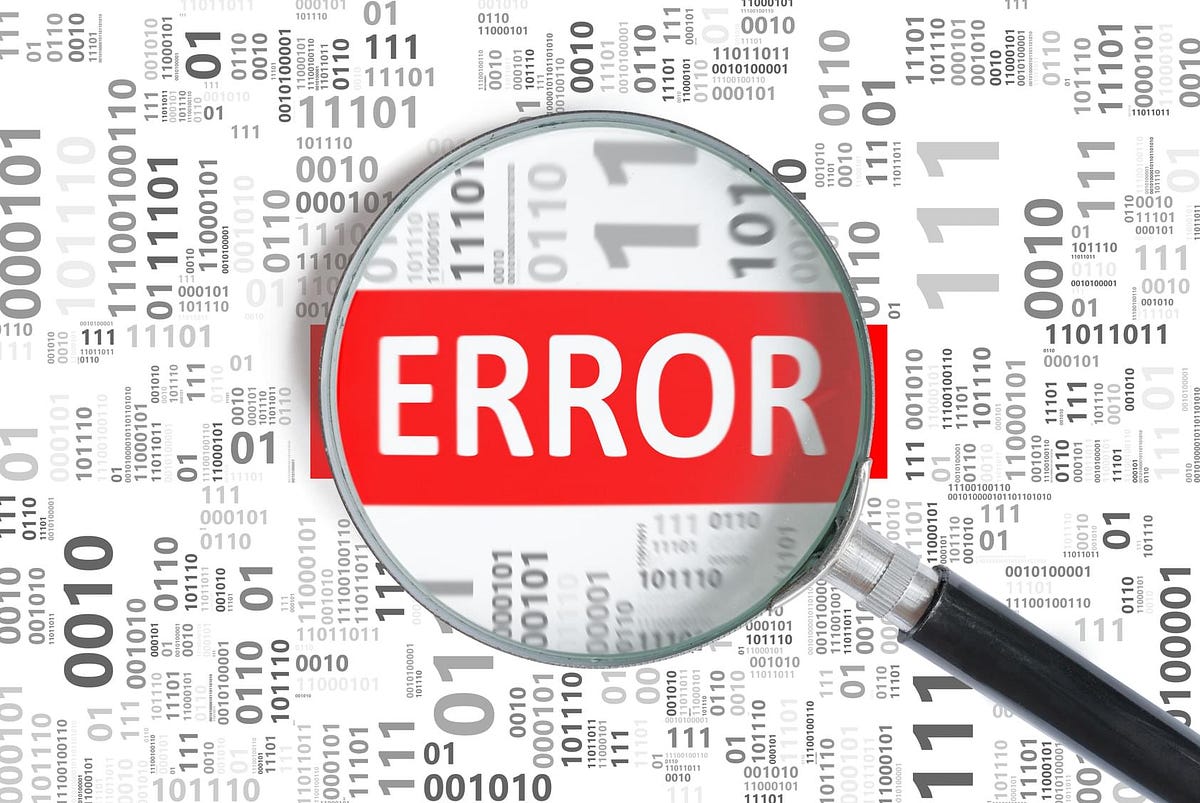 Apa itu “Error Message” (Pesan Error)? | by Firman Maranatha | Medium