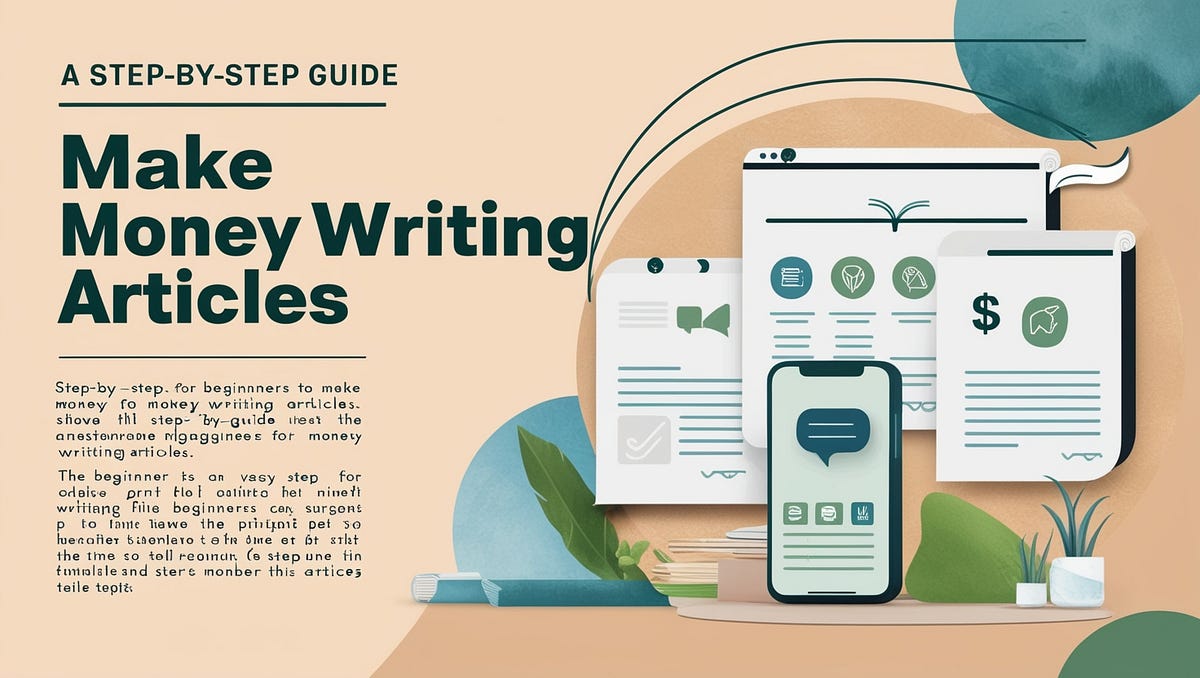 A Step-by-Step Guide for Beginners to Make Money Writing Articles | by ...
