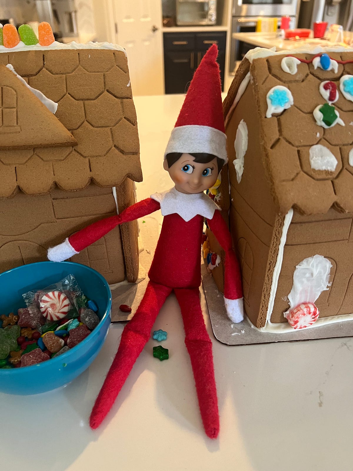 My Lazy Elf. Elf on the Shelf for the uninspired | by Rosalie Berg ...