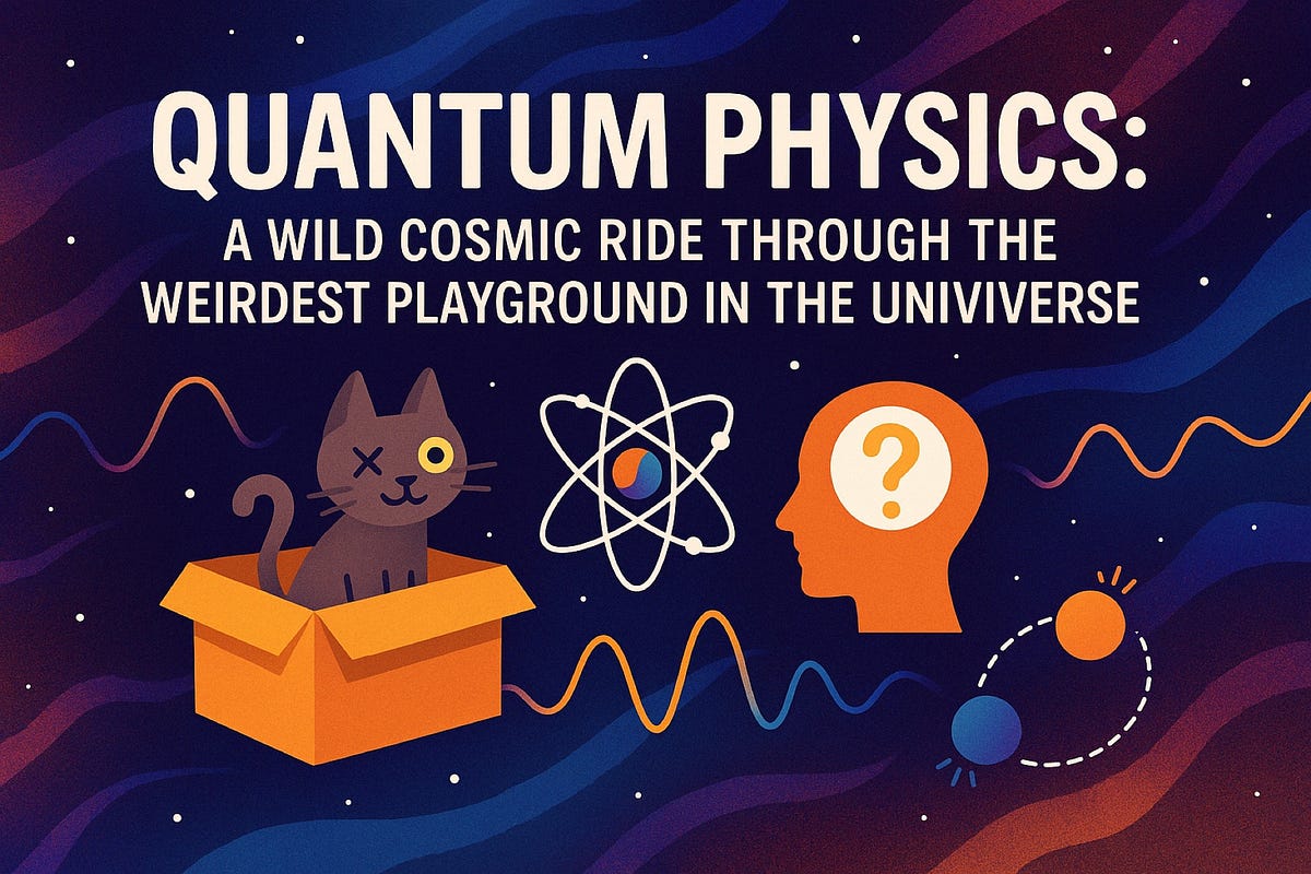 Quantum Physics: A Wild Cosmic Ride Through the Weirdest Playground in the Universe | by ...