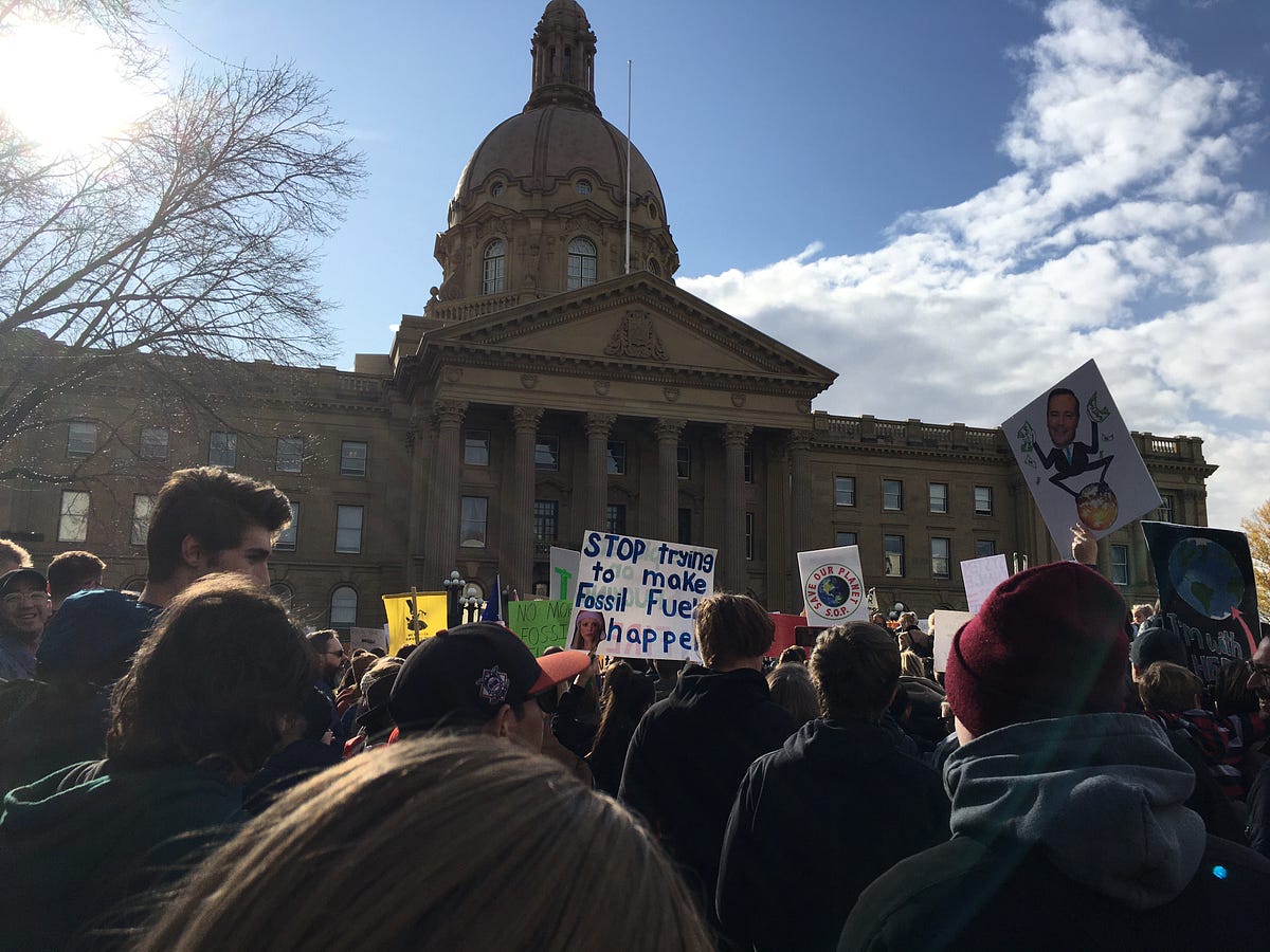 I took my kid to a climate strike in the heart of oil country. Here’s ...