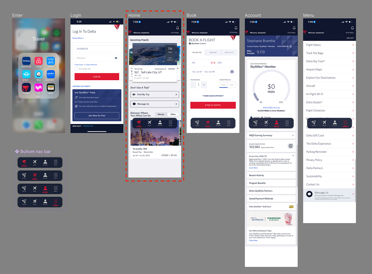 Redesigning the Explore Page in the Fly Delta App | by Stevie Bramble ...