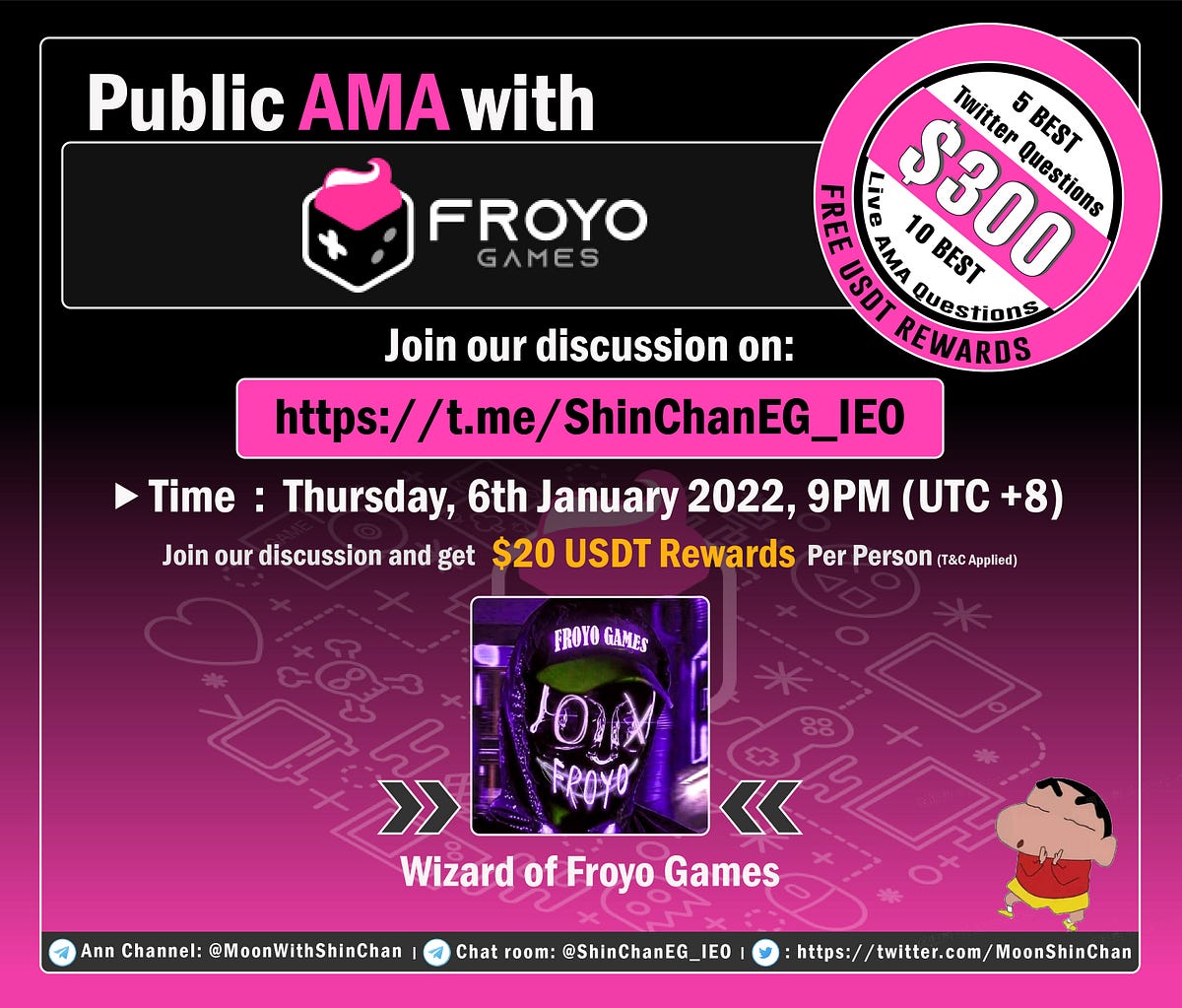 Froyo Games AMA Summary Recap with Shin Chan Community | by ...