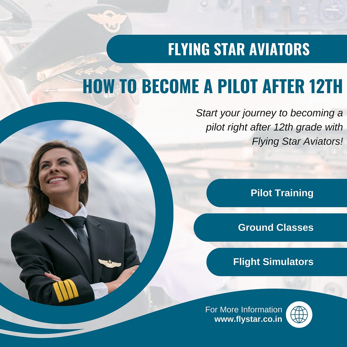 Your Complete Guide to Becoming a Pilot After 12th with Flying Star Aviators | by Flystar ...