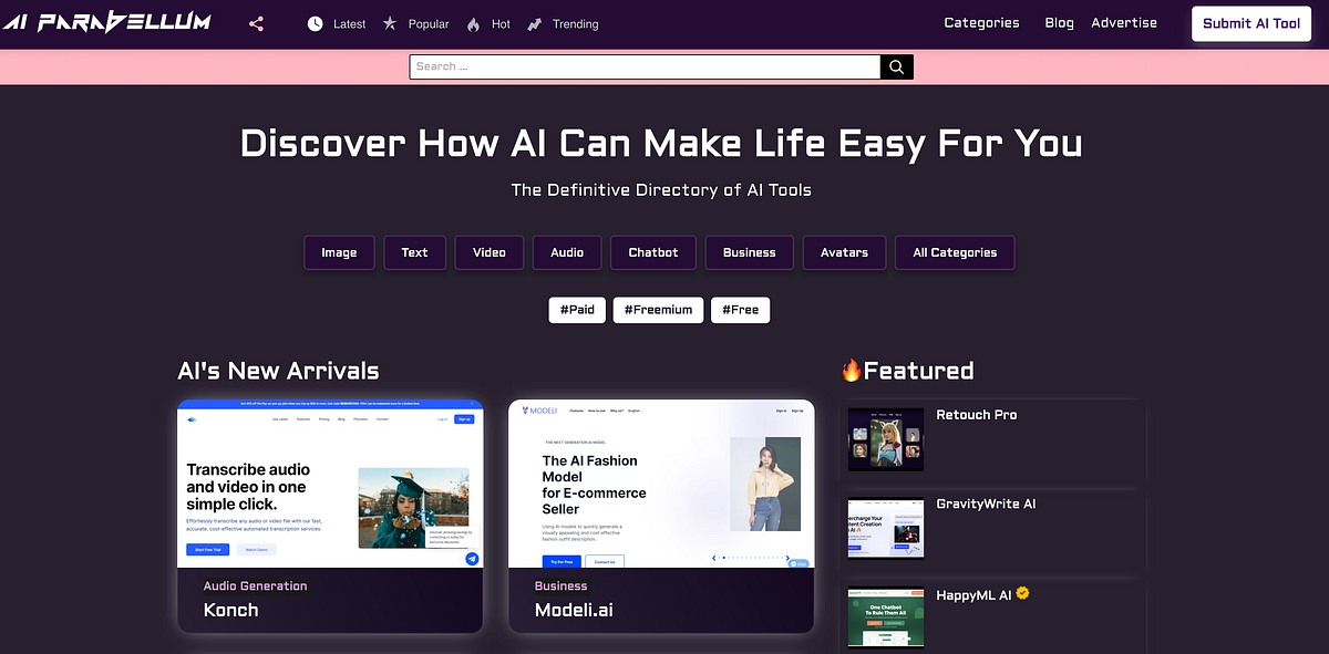 Top 10 AI Tool Aggregators: A Curated List | Medium