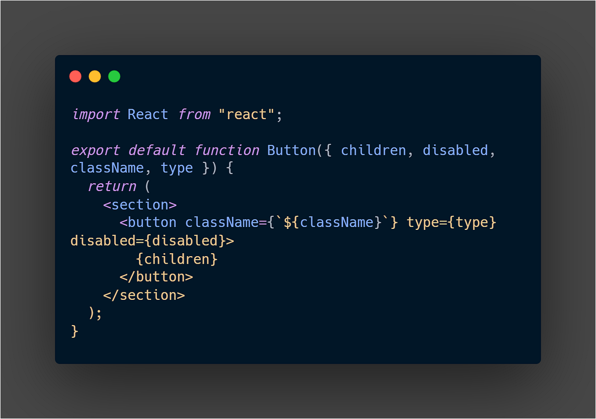 🚀 React Dev Tip: Build Buttons the Right Way (Reusable, Clean, & Scalable) 💡🎯 | by Babatunde ...