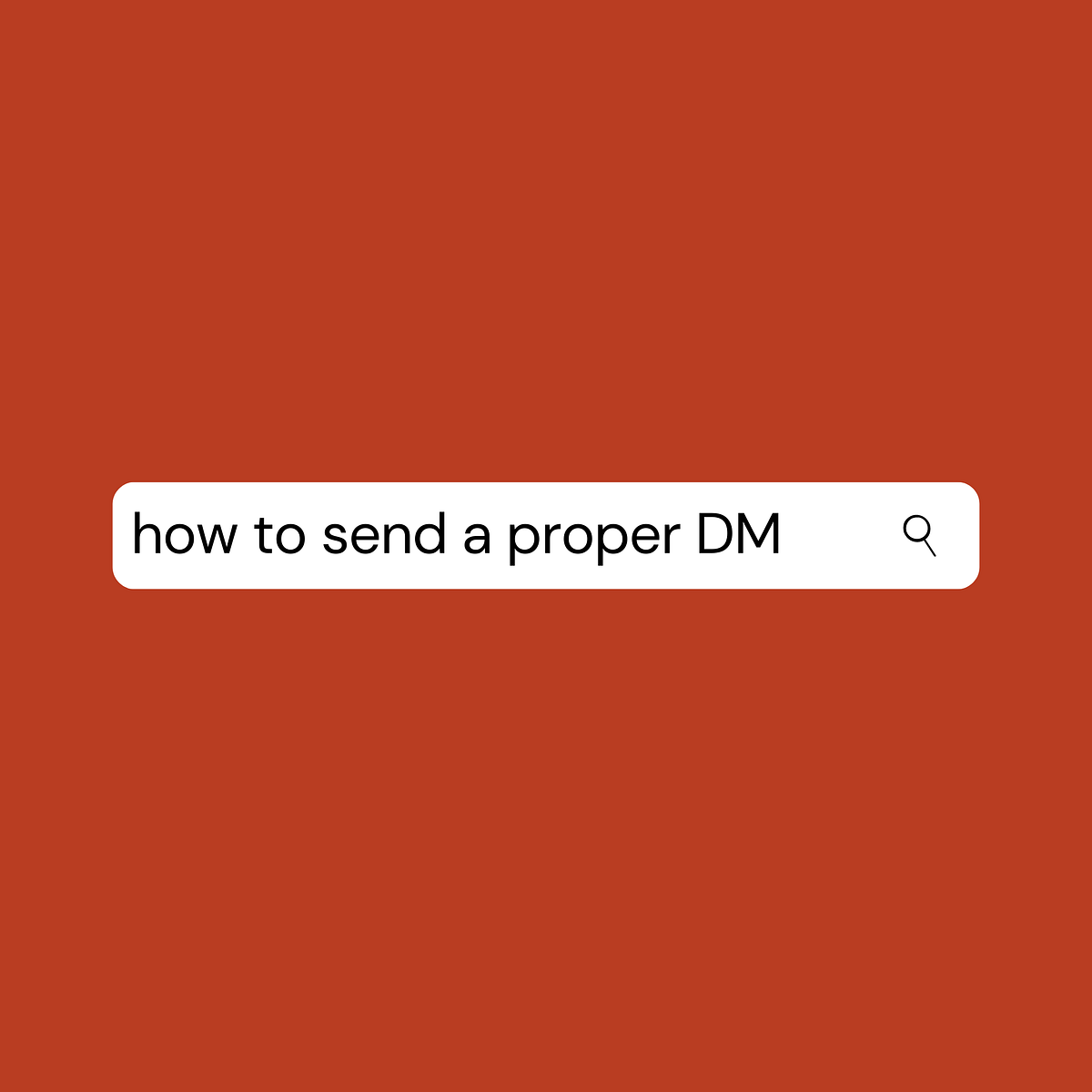 How to send a proper DM…. Direct messages are a powerful tool on… | by ...