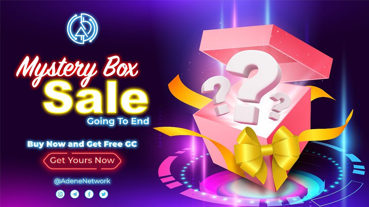 Adene mystery boxes - Adene Network - Medium