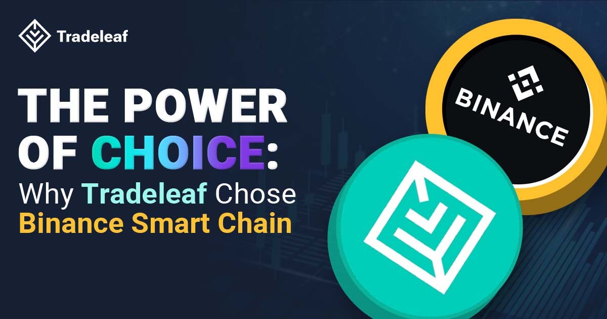 The Power of Choice: Why Tradeleaf Chose Binance Smart Chain | by Trade Leaf | Jun, 2024 | Medium