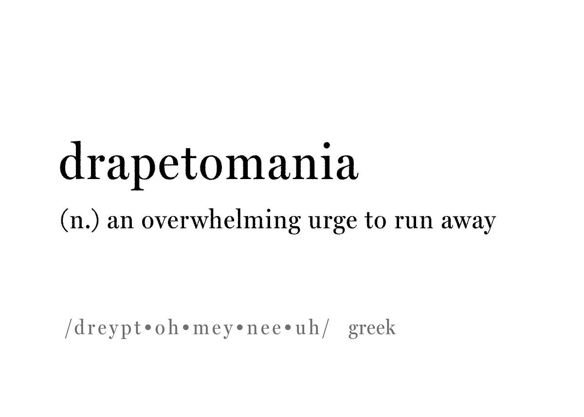 drapetomania. - Jihan - Medium
