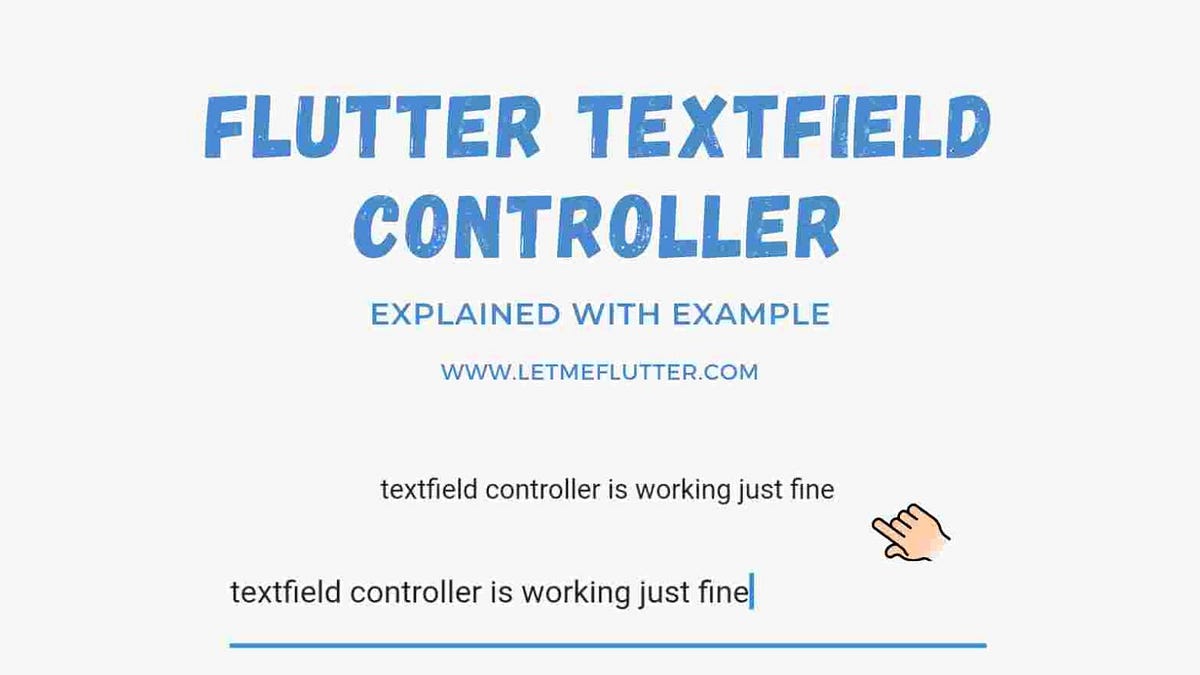 How To Use Flutter Textfield Controller By Zeeshan Ali Medium