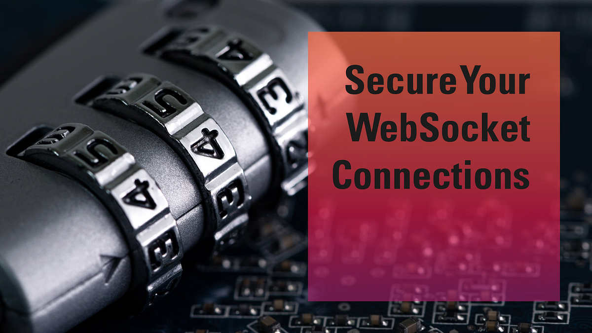 Securing WebSocket Connections with JWTs in API Gateway | by Rishi Sharma | AWS Tip
