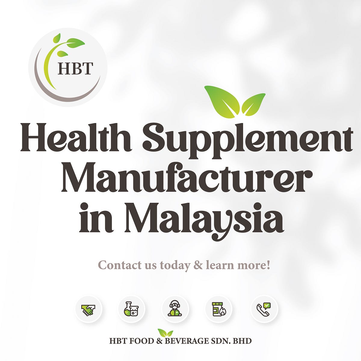 HBT is a health supplement manufacturer - HBT Food & Beverage - Medium