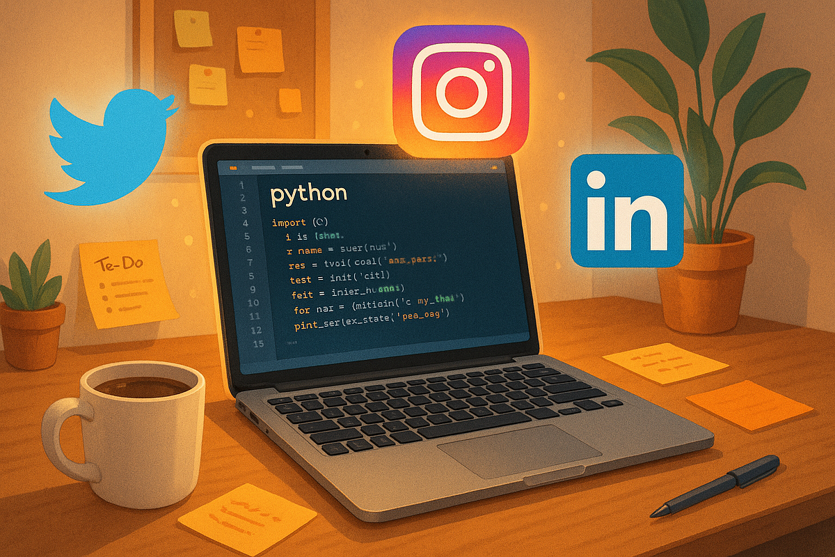 Python for Content Creators: Automating Social Media & Blogs | by Dr ...