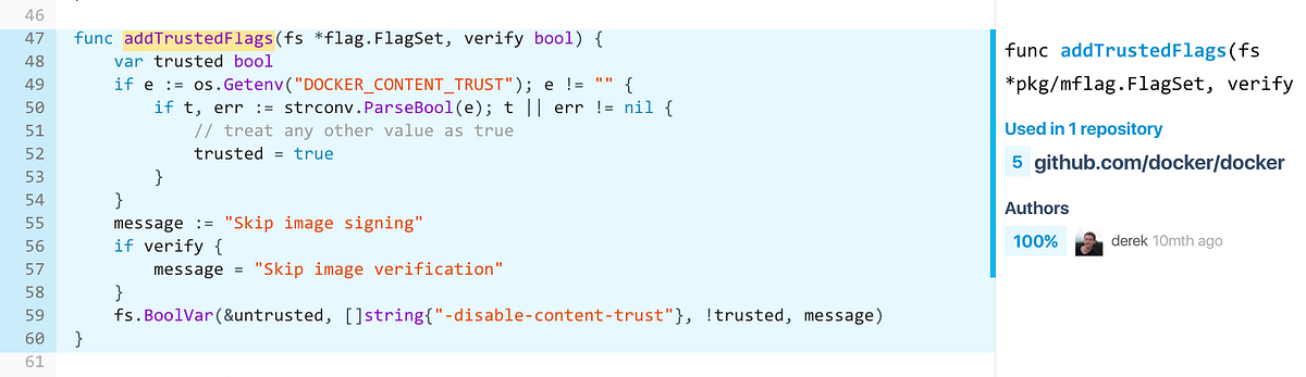 5 easy ways to start contributing to Docker using Sourcegraph | by Sourcegraph | Plain Text ...