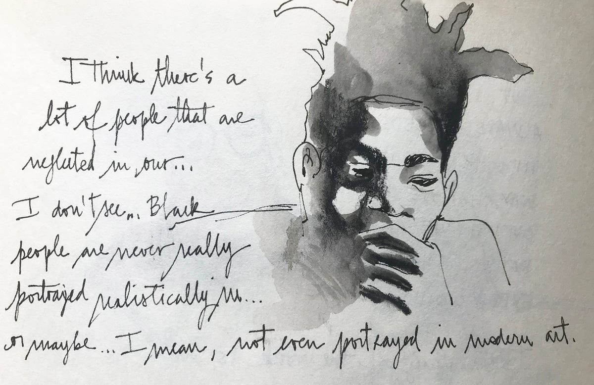 Drawing Andy Warhol Diaries' serie | by Natalia Kipnis | Medium