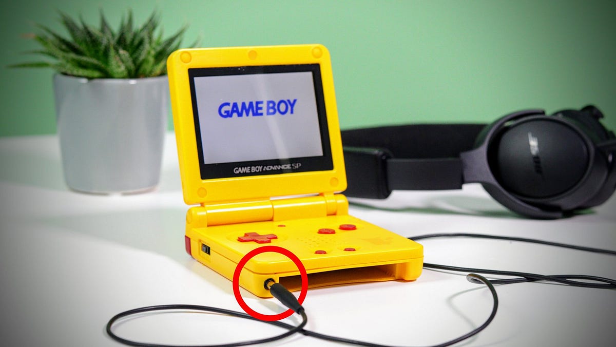 2020: The Year The Game Boy Advance SP Finally Gets A Headphone Jack ...
