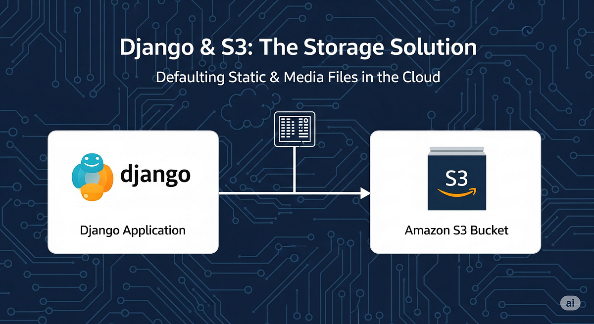 How to Set Up Amazon S3 as the Default Storage Backend in Django | by Lakshitha | Level Up Coding