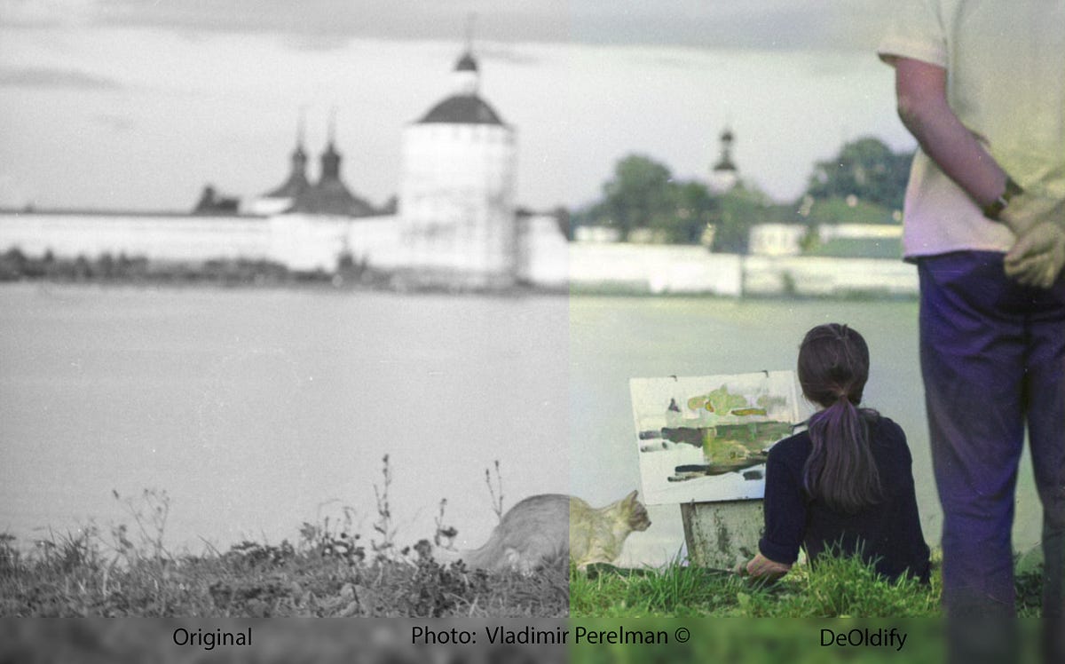 DeOldify: GAN based Image Colorization | by Merzmensch | Towards Data ...