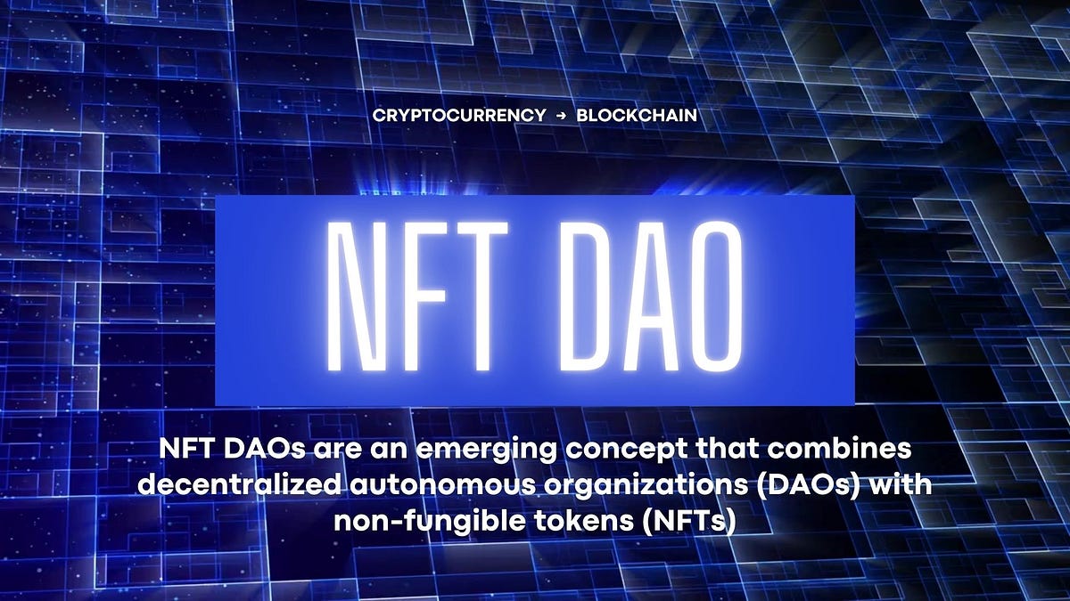 What are NFT DAOs, and Why Do They Matter? | by Carbon12 | Medium