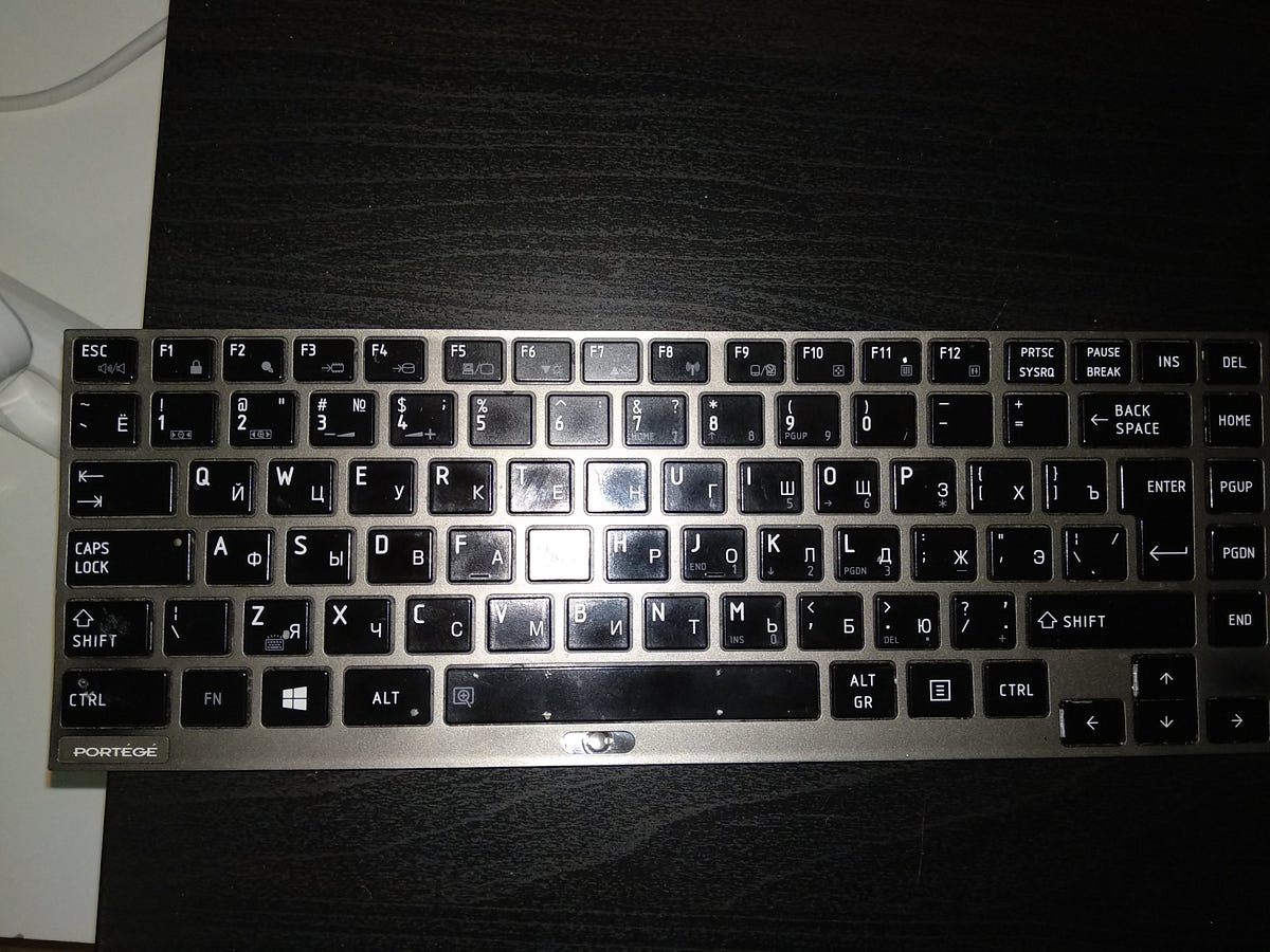 Toshiba Portege Z930 keyboard replacement | by Артём Кочкин | Medium