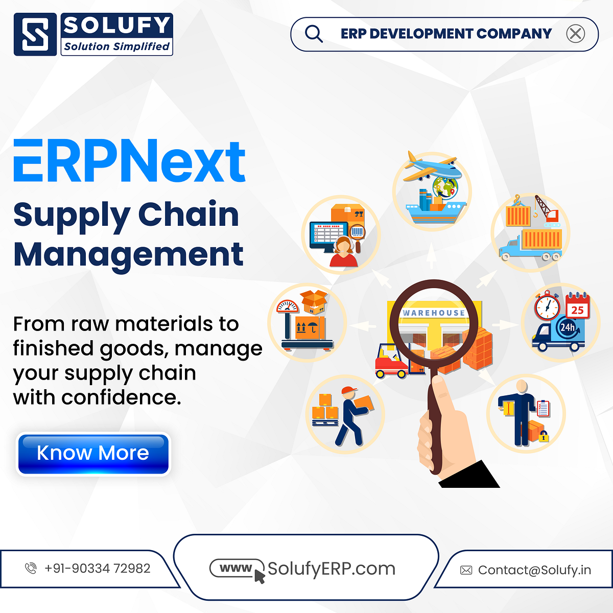 Smartly Manage Your Supply Chain Business With Erpnext Solution By Solufy Erp Mar 2024 Medium