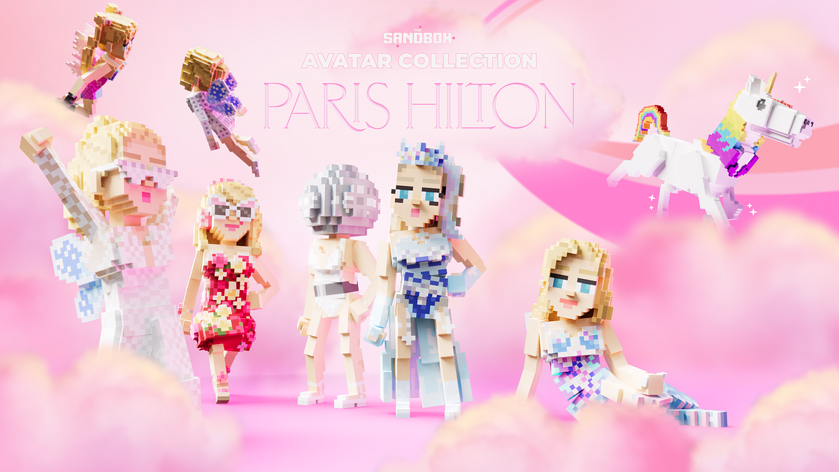 Become a Metaverse Icon with Paris Hilton’s Long-Awaited Avatar Collection! | by The Sandbox ...
