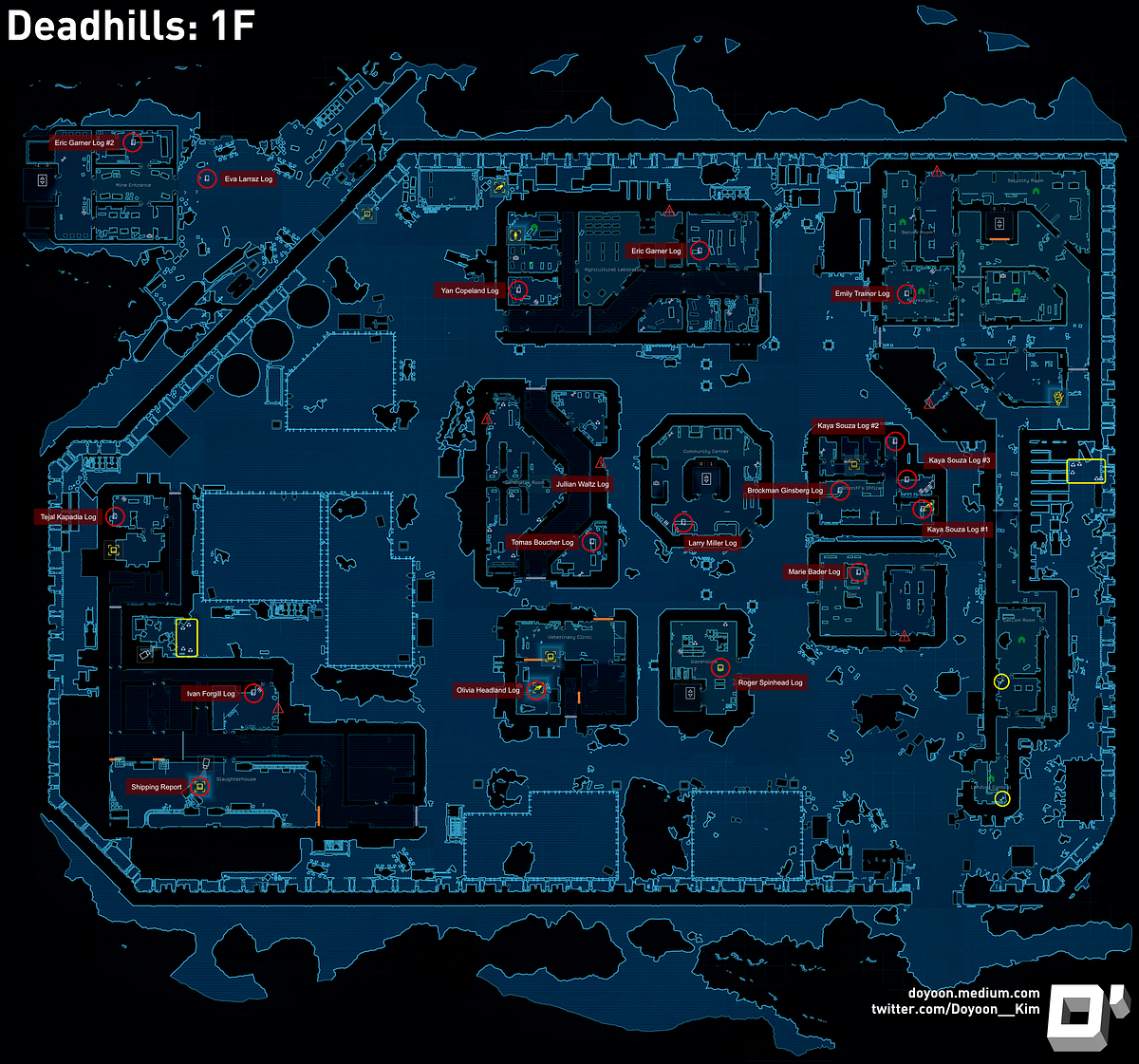 Aliens Dark Descent: Dead Hills Map - Doyoon - Medium