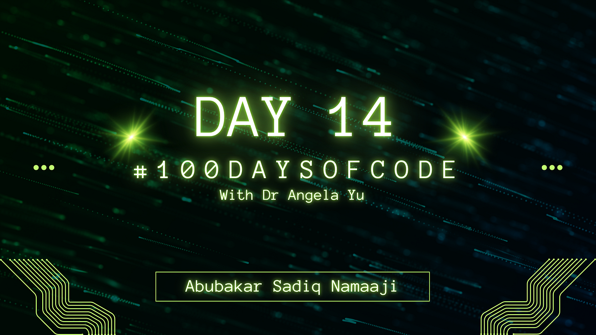 Day 14 of my 100 Days of Python Journey — Building the Higher Lower | by Abubakar Sadiq Namaaji ...