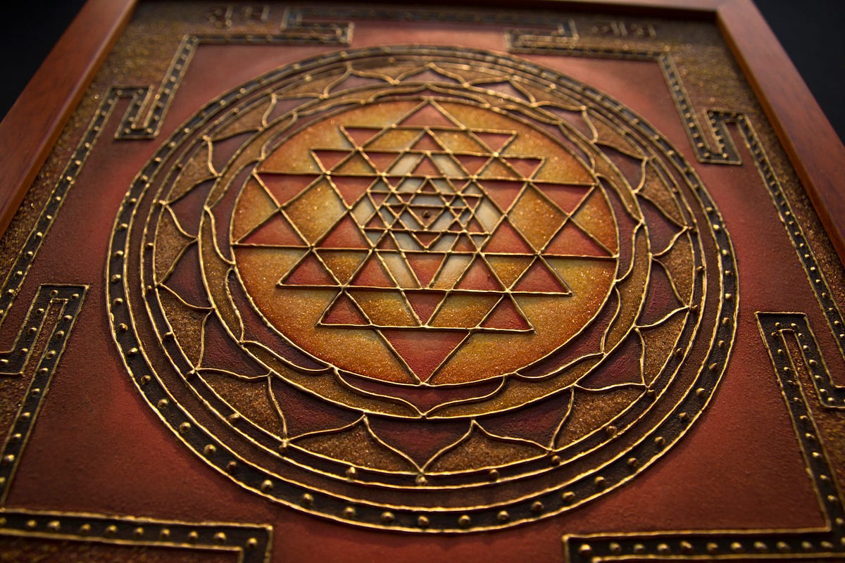 Introduction to Sri Yantra. This is how it looks like OM. | by ...