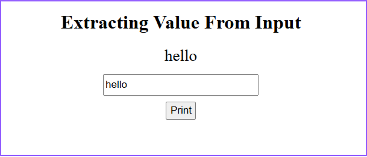 Extracting Values from Inputs in React: A Comprehensive Guide | by Tejas Pawar | Medium