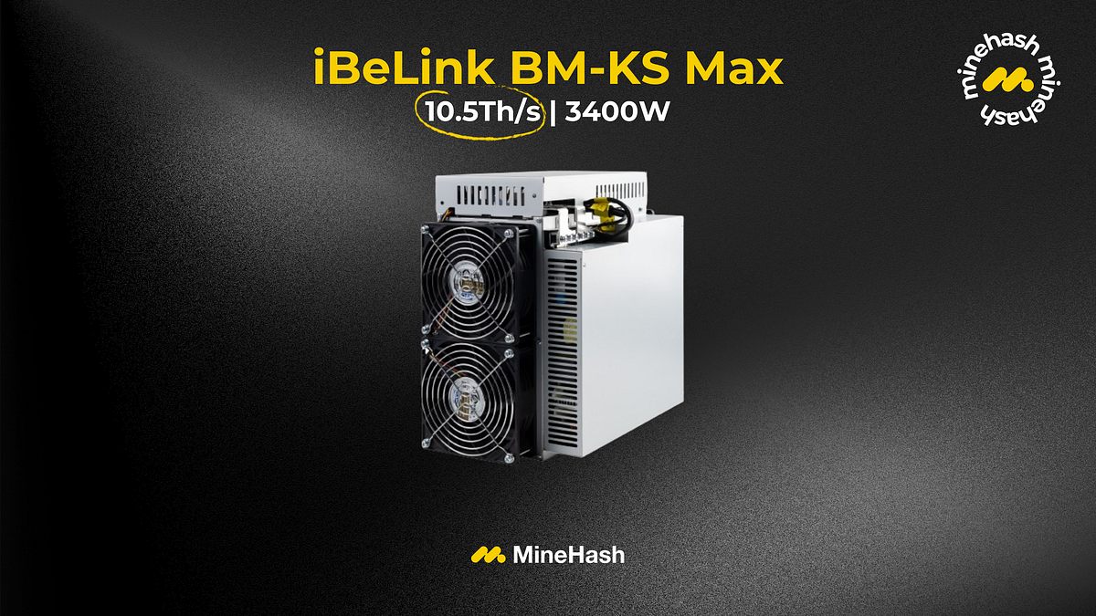 The iBeLink BM-KS Max 10.5Th/s. The iBeLink BM-KS Max emerges as a… | by MineHash | Feb, 2024 ...