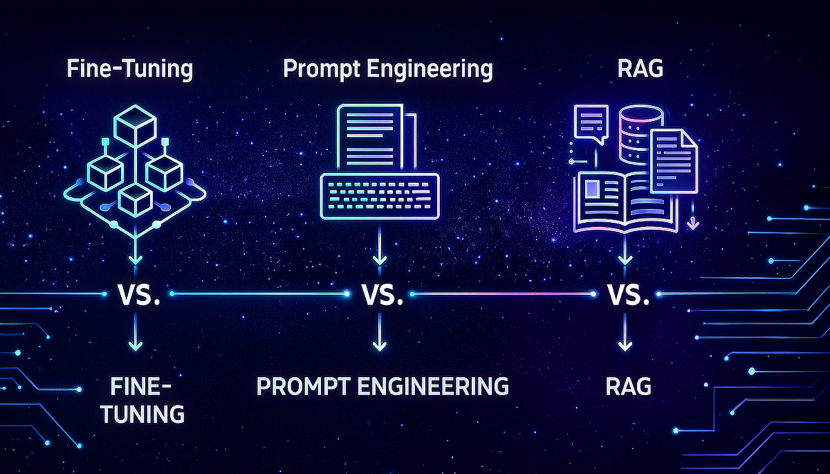 Fine-Tuning vs Prompt Engineering vs RAG: Which One to Use and When ...