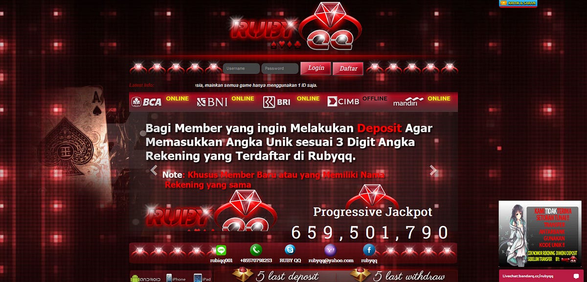 Rubyqq situs kiu kiu online terpecaya | by skon boy | Medium