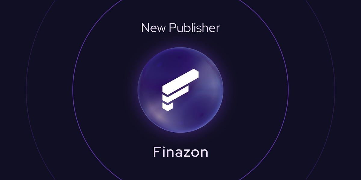 全新 Pyth 数据发布者:finazon Pyth Network 中文 Medium