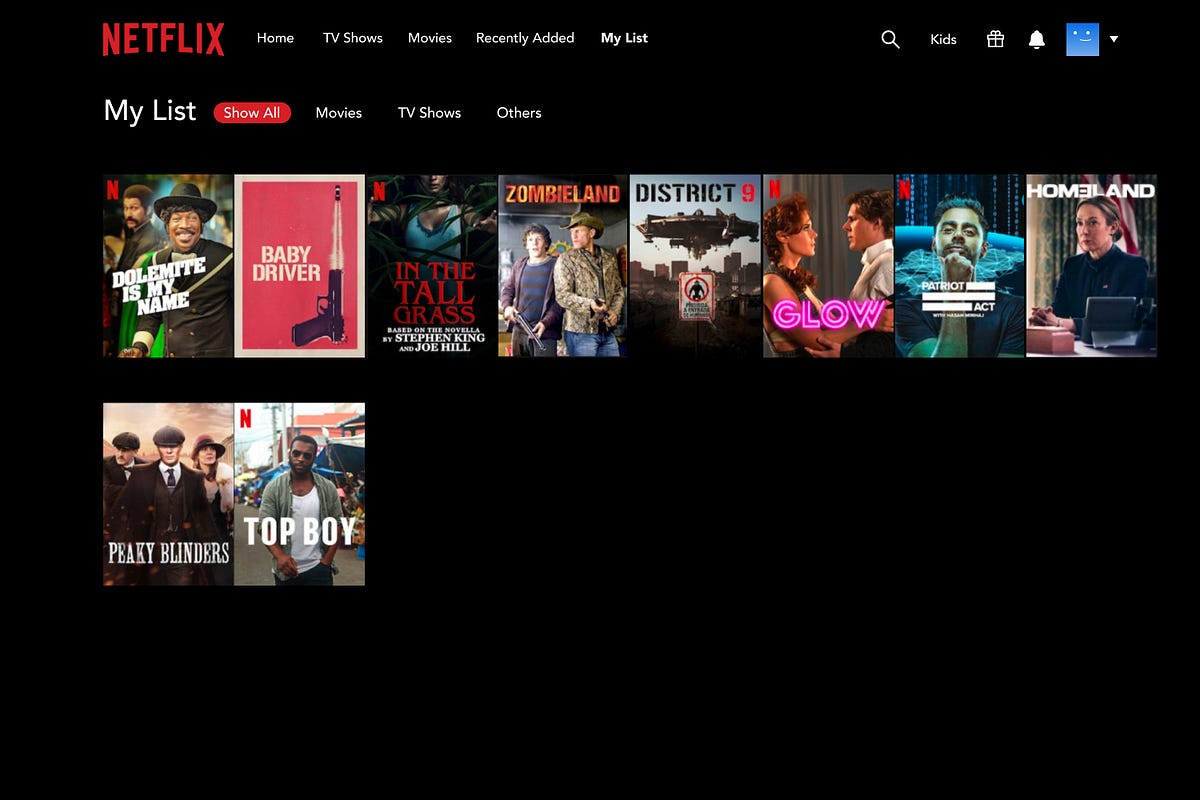 I Think Netflix Should Add A Filter To “My Lists” | by Joseph-Albert ...